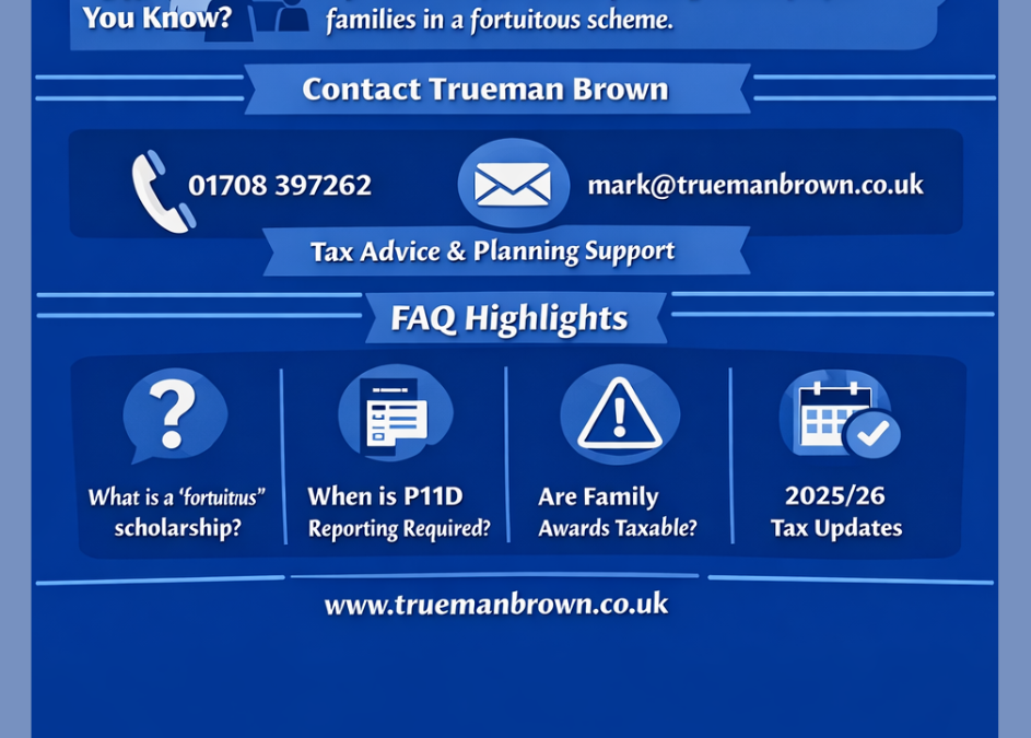 fortuitous scholarship rules | Trueman Brown