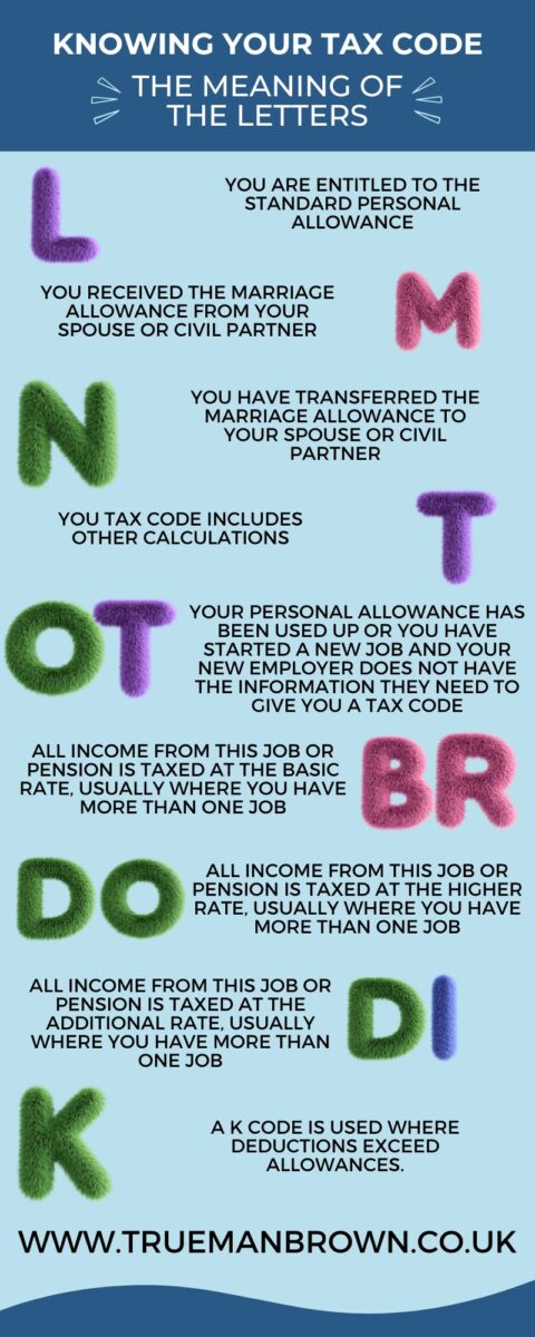 Understanding Your Tax Code for 2025/26 | Trueman Brown