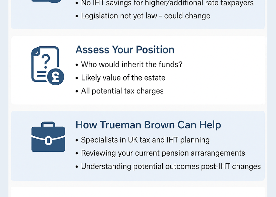 Pension IHT Changes | Trueman Brown